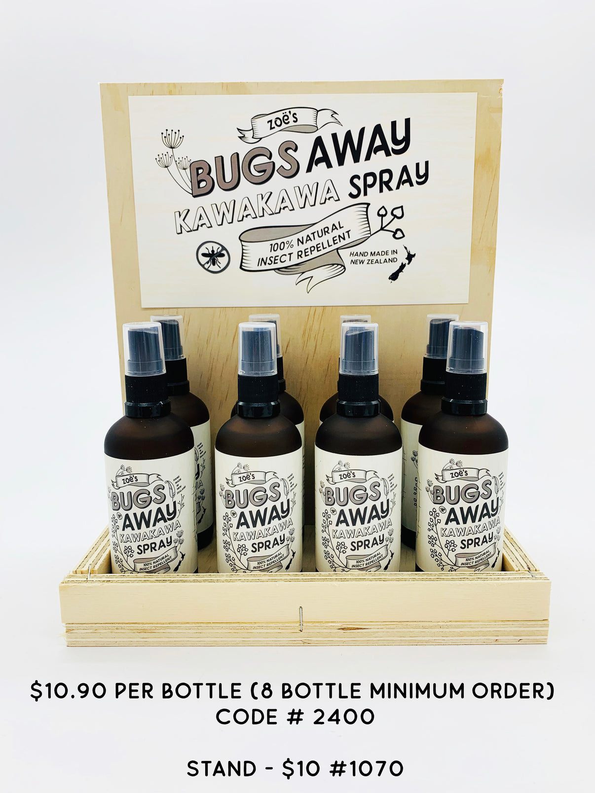 Bugs Away Kawakawa Spray – The Beauty House